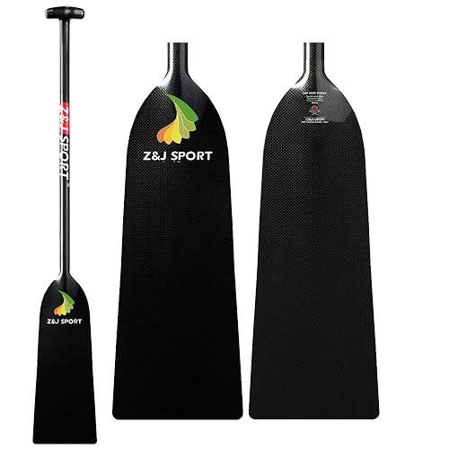 Z&J SPORT Dragon Boat Paddle Carbon Fiber, IDBF Approved Paddle with T ...