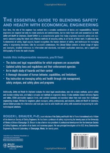 Safety and Health for Engineers - Want It All