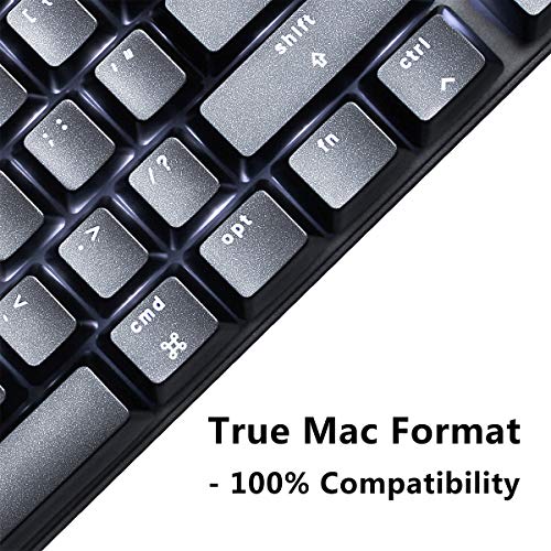 VELOCIFIRE M87 Mac Layout Mechanical Keyboard, 87-Key with Tactile ...