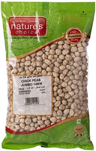 Natures Choice Chick Peas Jumbo, 14 mm, 1 kg price in UAE | Amazon UAE ...