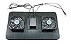 AV Receiver Cooling Fans with 12 Volt Trigger, Airchamber-Base & Multi ...