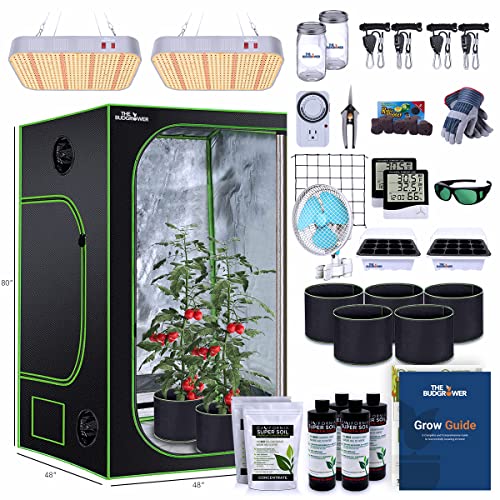 TheBudGrower Premium Home Grow Tent Kit has Everything for Your Grow ...
