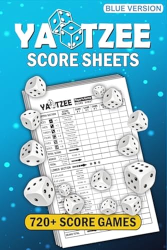 Yahtzee Score Sheets: Boost Your Game with 720+ High-Quality Score Pads ...
