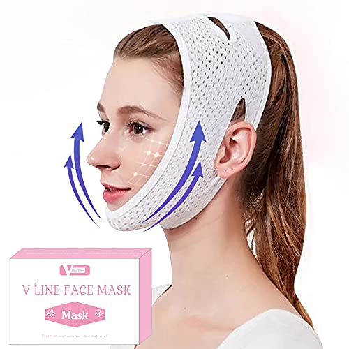 V Line Lifting Mask, Face Slimming Strap, Jawline Shaper Double Chin ...