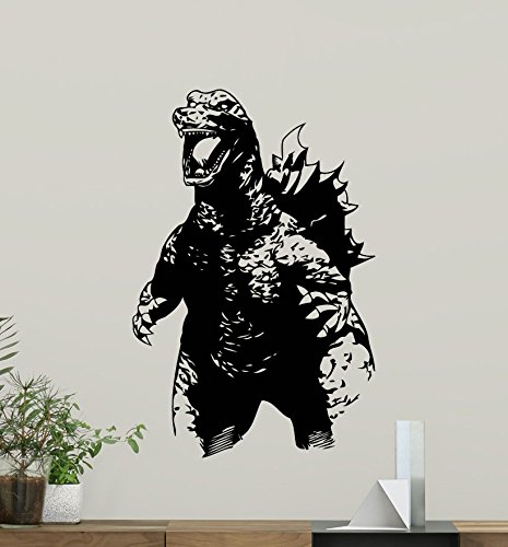 CarolGreyDecals Godzilla Wall Decal Movie Monster Vinyl Sticker Bedroom ...