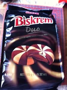 Ulker Biskrem Duo Cookies with Cocoa Cream Fiiling 185g by Ulker ...