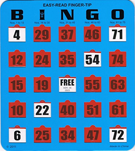 Buy Regal Games 100 Jumbo Easy Read Blue Fingertip Shutter Slide Bingo buy-regal-games-100-jumbo-easy-read-blue-fingertip-shutter-slide-bingo
