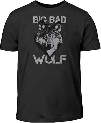 Shirtzshop - Camiseta infantil, diseño de lobos y lobos: Amazon.es ...