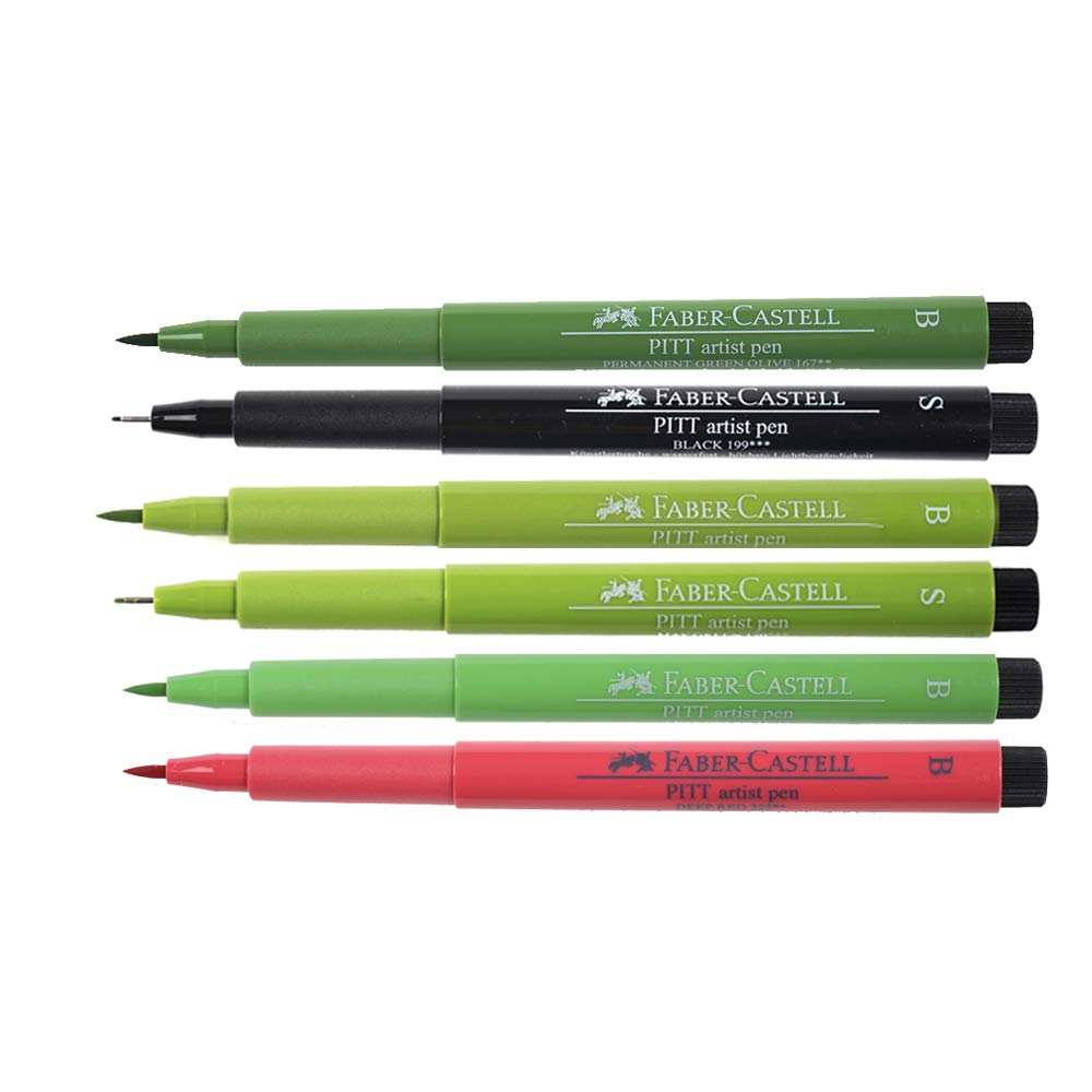 Mua Faber-Castell Pitt Artist Pen Hand Lettering Set - 6 Modern ...