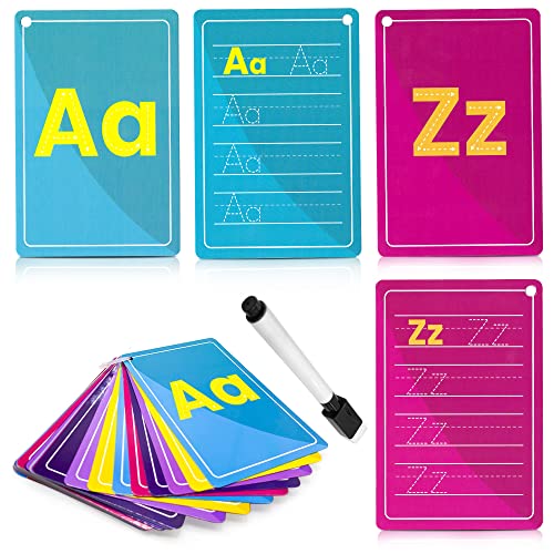 The Adventures of Piper & Lola | Double Side Alphabet Flash Cards with ...