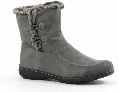 Amazon.com | Naturalizer Women's Refinery Boot, Grey, 9 M US | Boots