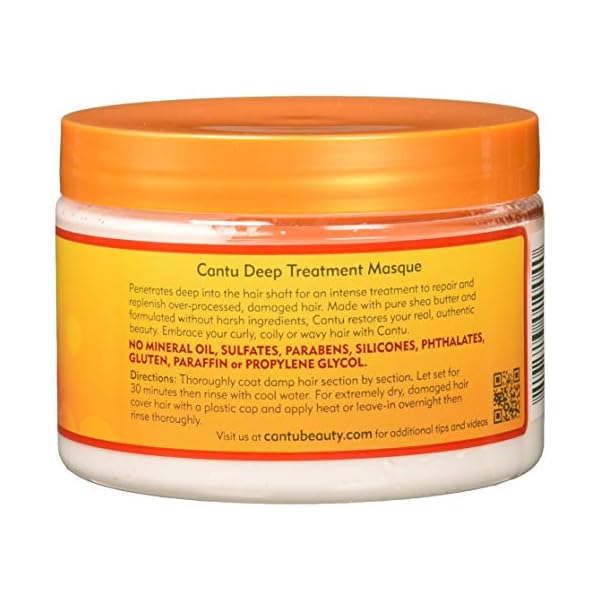 Cantu Shea Butter Deep Treatment Masque, 12 Ounce - Black Hair Information