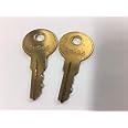 Amazon.com: Unb 2 Pcs Of Cut Keys Code Ch504 Rv Compartment Lock Truck ...