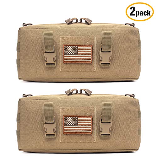 WYNEX Tactical Increment Molle Pouch, Vertical EDC Utility Pouches ...