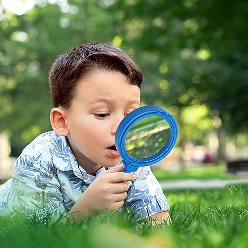 Magnifying Glasses for Kids, Jumbo Magnifiers with Stand, Portable ...