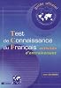 Test de Connaissance du Francais - Activites d'entrainement. Livre de l ...