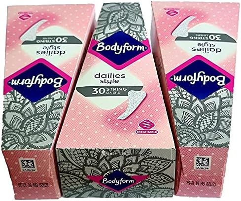 Bodyform Pack of 3 x Dailies Style String Liners 30 price in Saudi ...