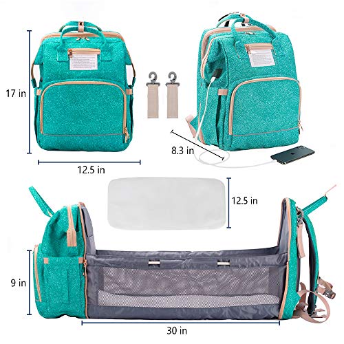 Diaper Bag Backpack With Travel Bassinet at Beverly Henson blog