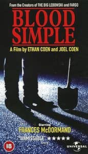 Amazon.com: Blood Simple. [VHS] : John Getz, Frances McDormand, Dan ...