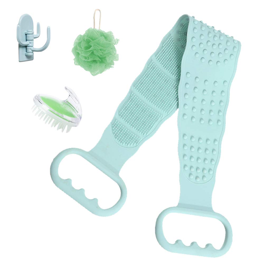 Amazon.com : Body Scrubber—Silicone Back Scrubber for Shower， Deep ...