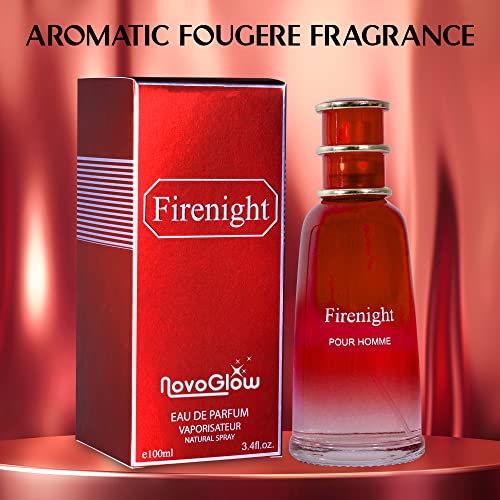 NovoGlow Firenight Pour Homme- Eau De Parfum Spray Perfume, Fragrance ...