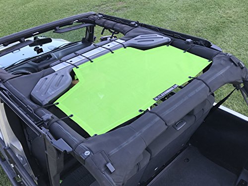 Buy Alien Sunshade Jeep Wrangler JKU (2007-2018) – Rear Half Mesh Sun ...