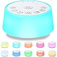 Amazon.com: Color Noise Sound Machines with 10 Colors Night Light 25 ...