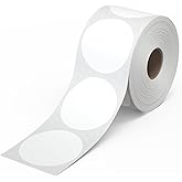 Amazon.com : Rollo Circle Thermal Labels 2 Inch - Roll of 1,000 Round ...