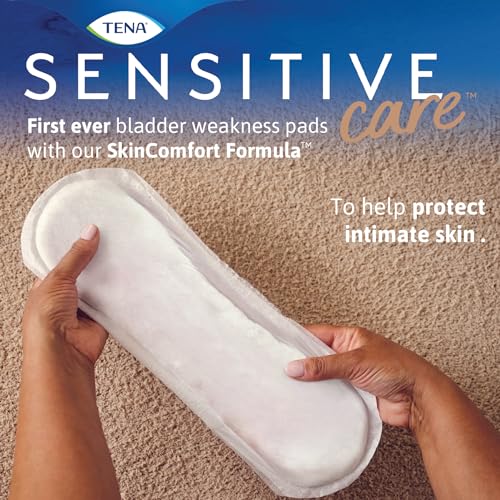 TENA Incontinence Pads, Bladder Control & Postpartum for Women, Ultimate Absorbency, Regular ...