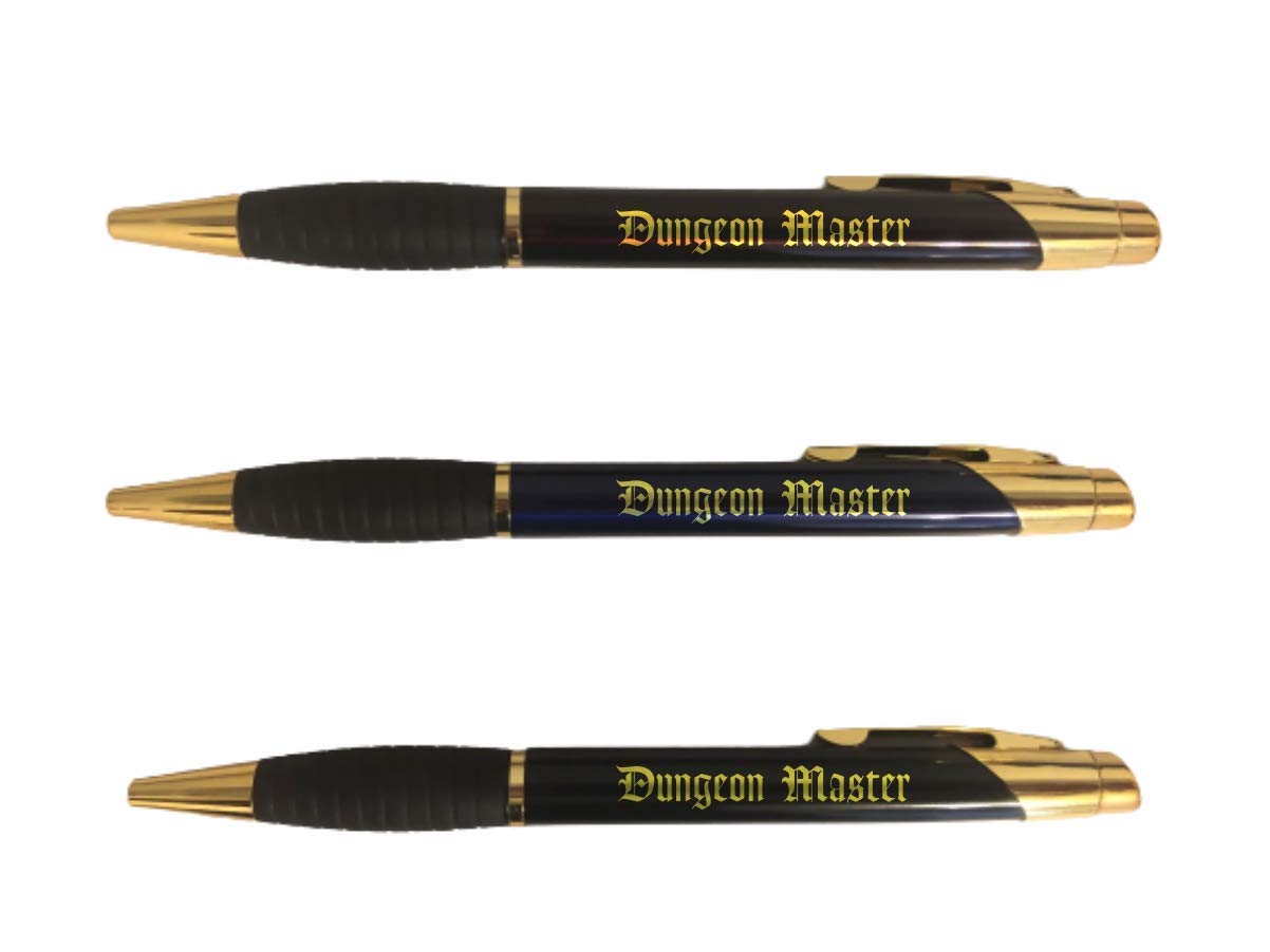 Amazon.com: D&D Dungeon Master Engraved Coated Brass Pen - DnD ...