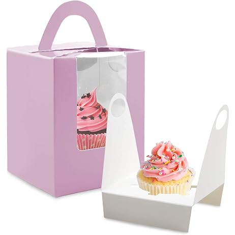 Single Purple Cupcake