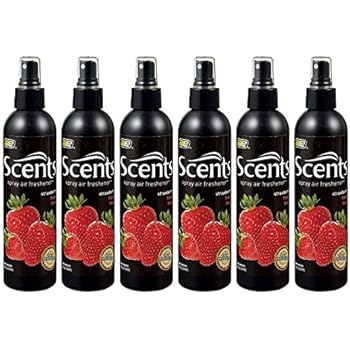 Amazon.com: Auto Expressions Scents Strawberry Air Freshener Spray (8 ...