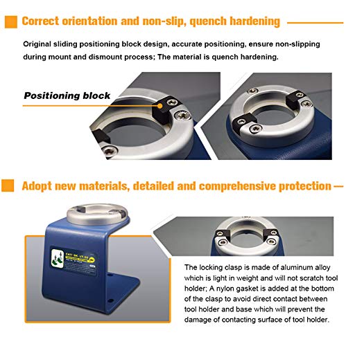 CAT40 Tool Holder Tightening Fixture CNC Tool Holder Locking seat ...