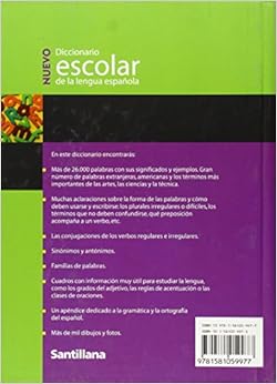 Amazon.com: Nuevo Diccionario Escolar Santillana/new Santillana School ...