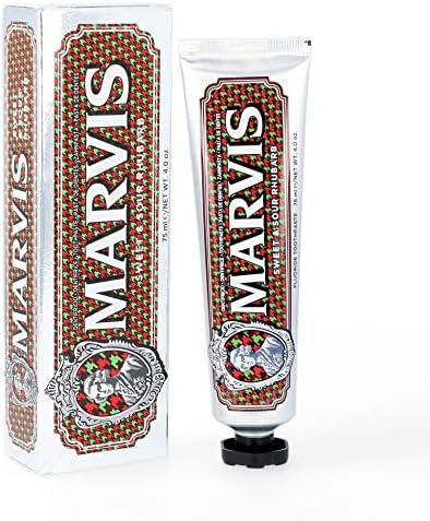 سعر Marvis Sweet & Sour Rhubarb Toothpaste, Rhubarb, 75 milliliters فى ...