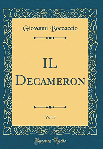 Innanonra: Scarica IL Decameron, Vol. 3 (Classic Reprint) libro ...
