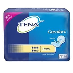Tena Comfort Extra - Compresas de incontinencia absorbente - 40: Amazon ...