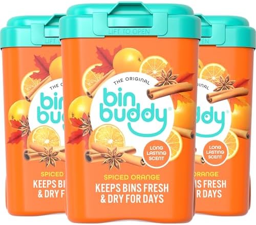سعر Bin Buddy Festive Bin Freshener Powder 450g, Pack of 3 - Leaves ...