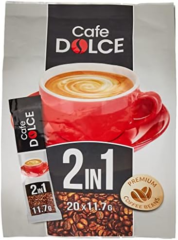 Cafe Dolce 2in1 coffee pack of 20 price in UAE | Amazon UAE ...