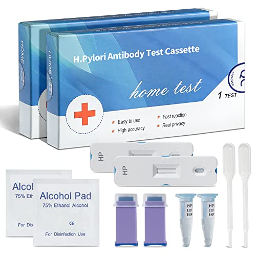 Helicobacter Pylori Test Kit at Home — 2 Tests Included, h. Pylori Test ...