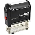 Amazon.com : Self-Inking Christmas Rubber Stamp - Santa Signature - Red ...