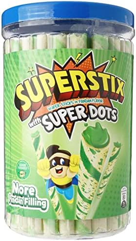 Rebisco Superstix Pandan Wafer Sticks, 330G - Pack Of 1 price in Saudi ...