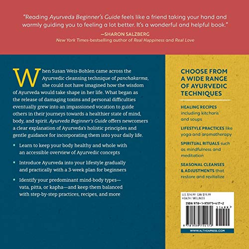 Ayurveda Beginner's Guide: Essential Ayurvedic Principles and Practices to Balance and Heal ...