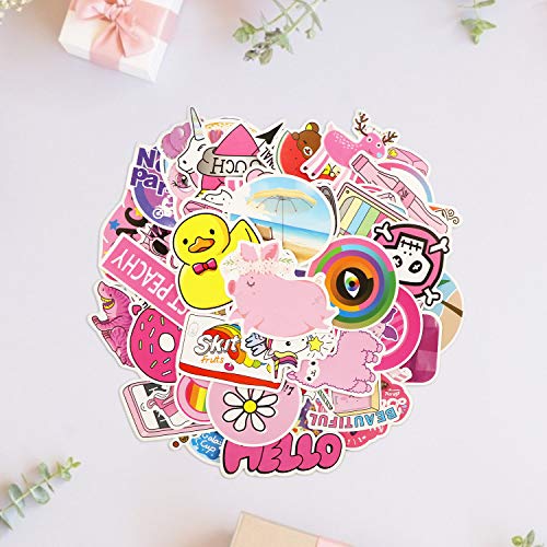 Cool Vsco Stickers for Water Bottles, Big 100Pcs Sticker Pack - Want It All