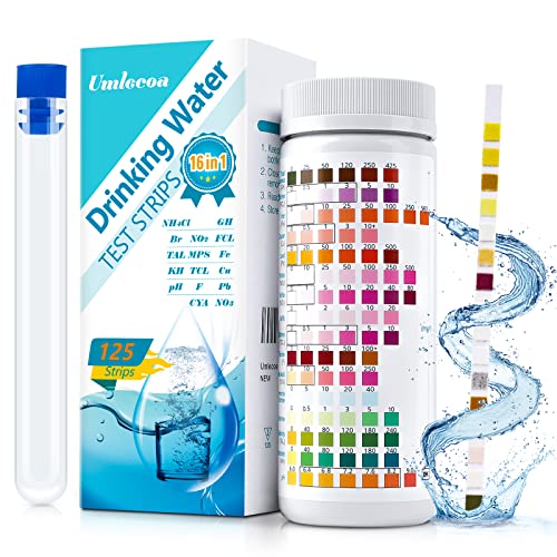 Mua Umlecoa 16 in 1 Premium Water Test Kit - 125 Home Water Quality ...