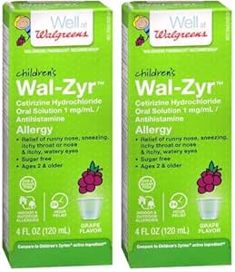 Amazon.com: Walgreens Children's Wal-Zyr All Day Allergy Oral Solution ...