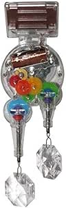 Amazon.com: Kikkerland Solar-Powered Double Rainbow Maker : Patio, Lawn ...