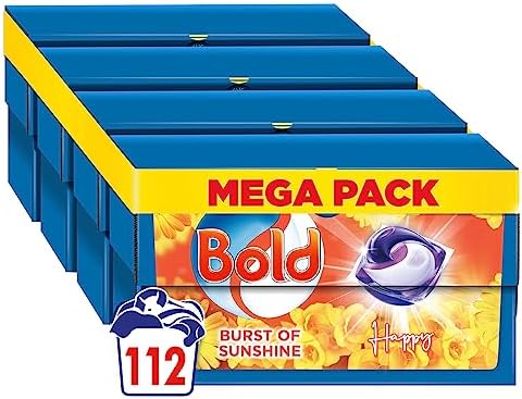 Bold All-in-1 PODS Laundry Detergent Washing Liquid Tablets/Capsules ...