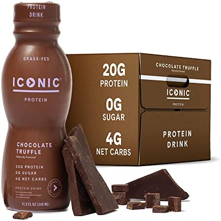 Iconic - Protein Drink Rtd Chocolate Truffle 11.5 Fl. Oz. 159558 price ...