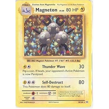 Amazon.com: Pokemon - Magneton (38/108) - XY Evolutions - Holo: Toys ...